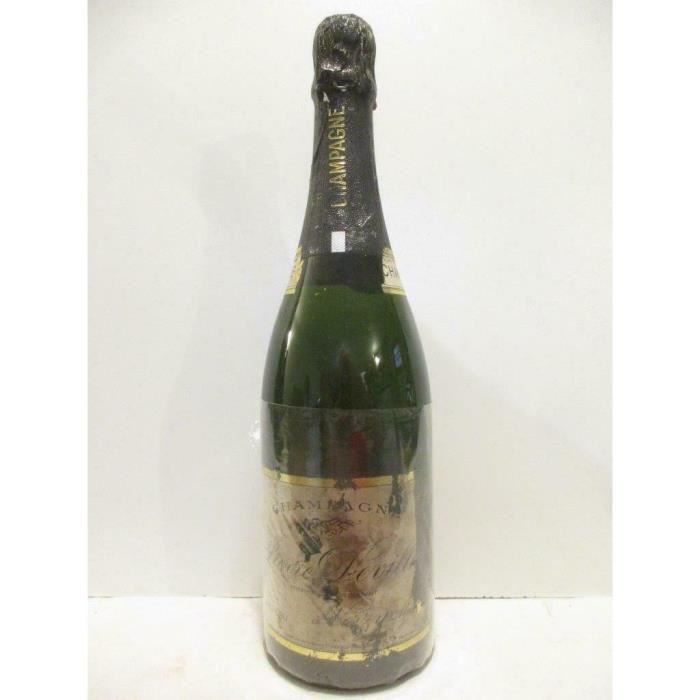 Champagne pierre deville grand cru brut (étiquette abîmée b2 non ...