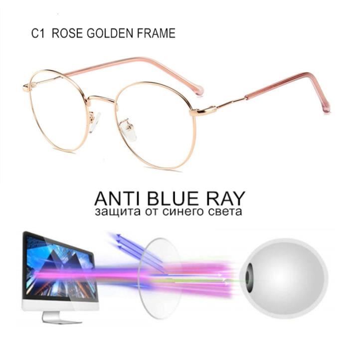 ANTI RAYON BLEU C1 - Dioptrie -3,50(Dioptrie -3,5) - Lunettes de vue ...