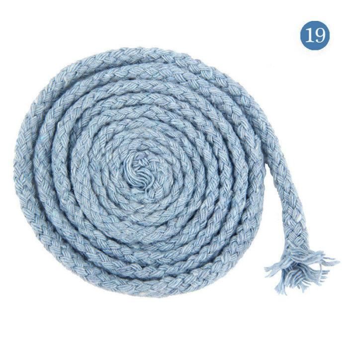 Laine tricot - Artisanal - Corde en coton 100m - Fil torsadé 5mm ...