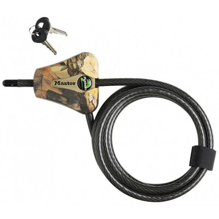 Accessoire Browning câble autobloquant camouflé master lock python 8mm ...