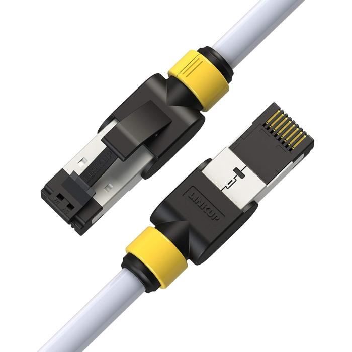 Certifié Versiv Câble Ethernet Cat7-150cM(1 Seul)10G Câbles Patch RJ45 ...
