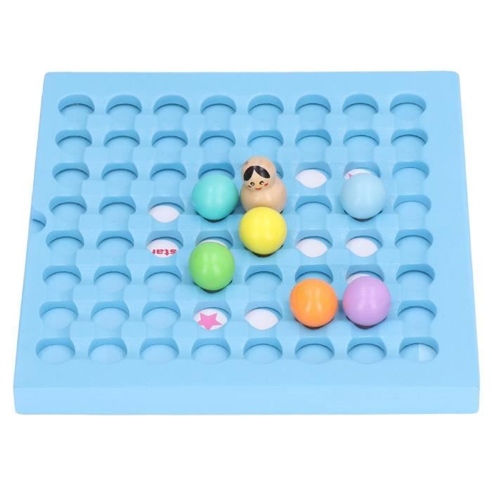 Fdit Plateau de jeu assorti en bois Puzzle en bois assorti Jeux de ...