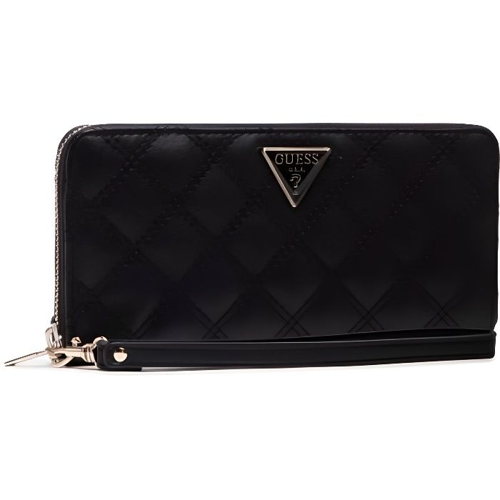Portefeuille Guess Femme noir 20,5 x 9,5 x 2,5 TU Noir - Cdiscount ...