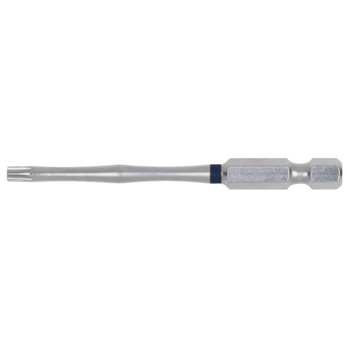 Boite de 5 embouts de vissage à code couleur TORSIONpower® - L. 75 mm - 1/4'' - TORX® percé ...