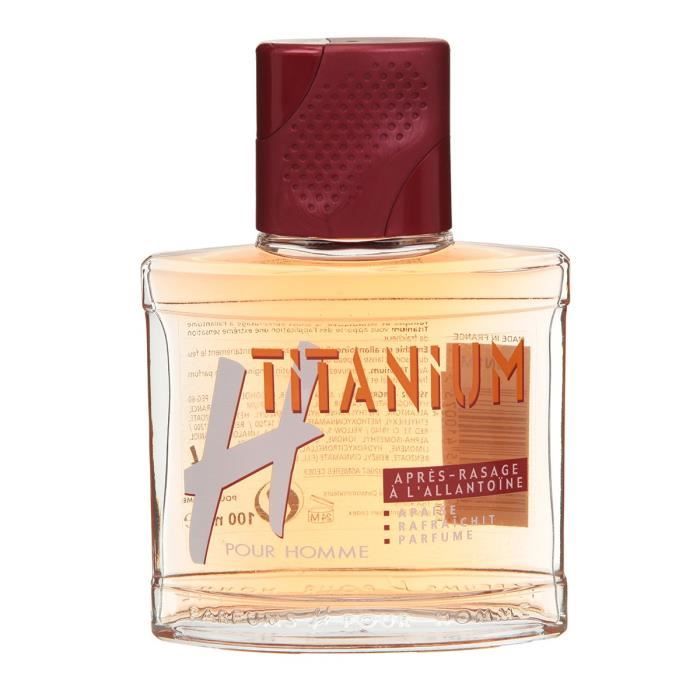 Après-rassage Titanium H POUR HOMME - 100 ml - Cdiscount Au quotidien