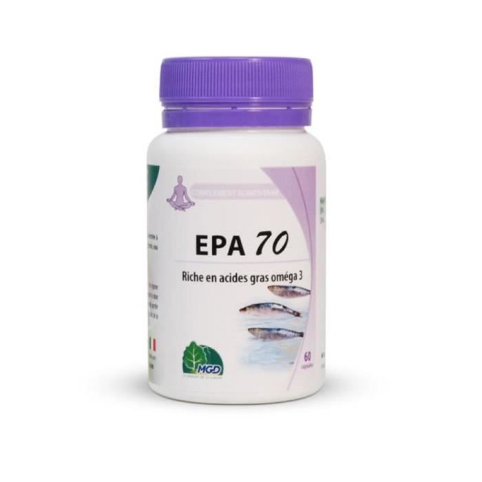 Epa 70 (70% epa) 60 capsules - Cdiscount Santé - Mieux vivre