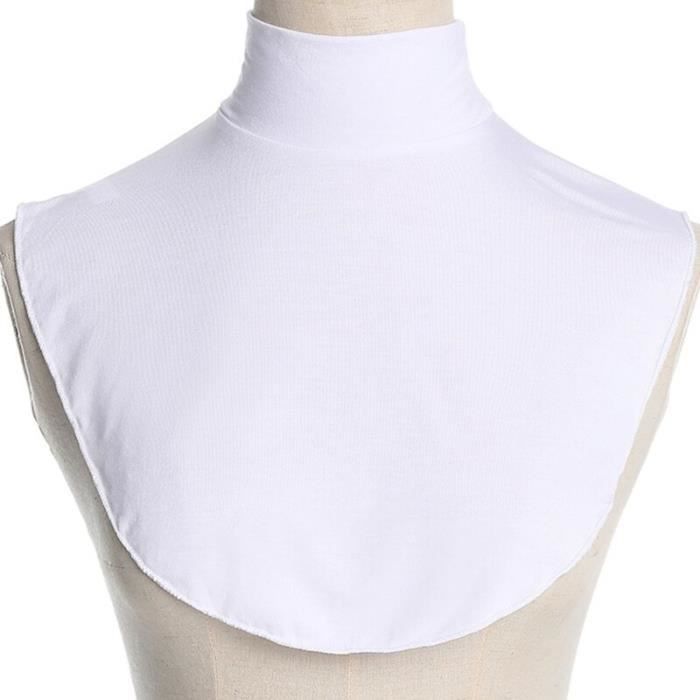 CRAZE Femmes Musulman Modal Col Roulé Faux Col Islamique Hijab ...