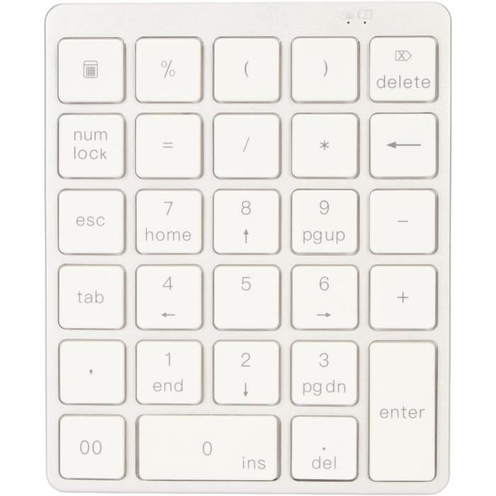 Pavé Numérique À 28 Touches, Clavier Numérique Avec Connexion Double ...