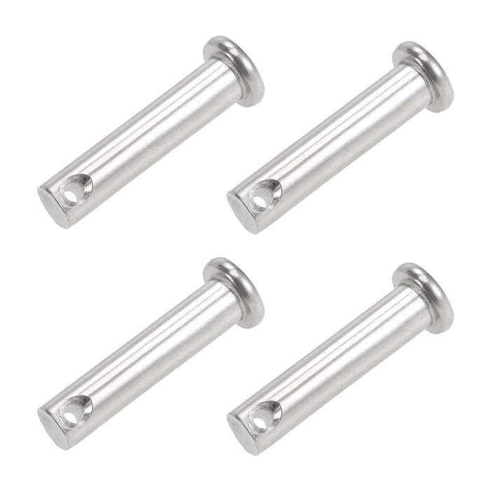 SOURCING MAP Goupille de chape à trou unique 8mm x 35mm Goupille de ...