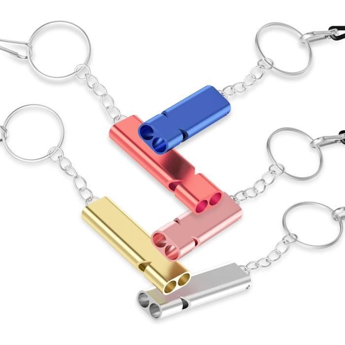 Ensembles de sifflet, sifflet de Survie, sifflet d'urgence, sifflet d ...