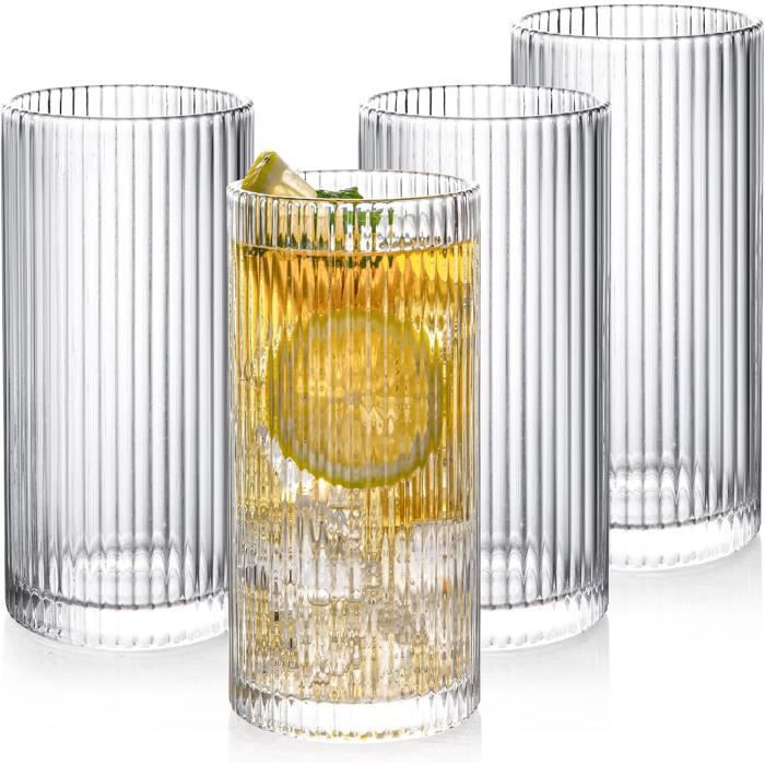 Polidream Lot De 4 Verres À Cocktail De Qualité Supérieure - 360 Ml ...