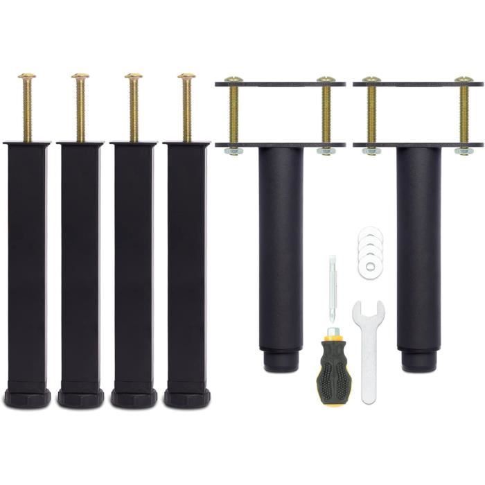 Pied De Lit, Pieds Pour Sommier À Lattes Universel | Reglable En ...