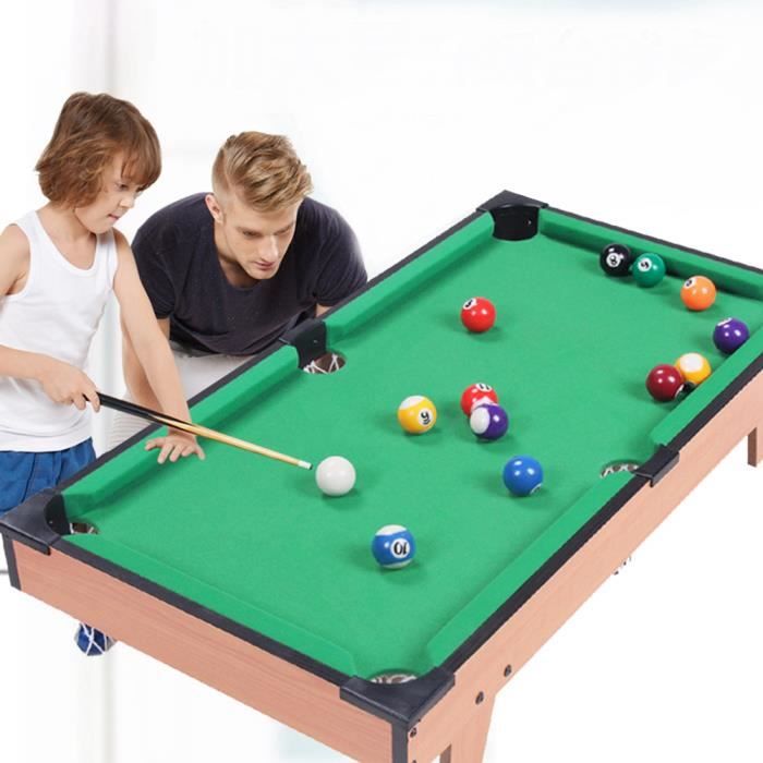 Mini enfants Table billard billard snooker set boules de repères sports ...