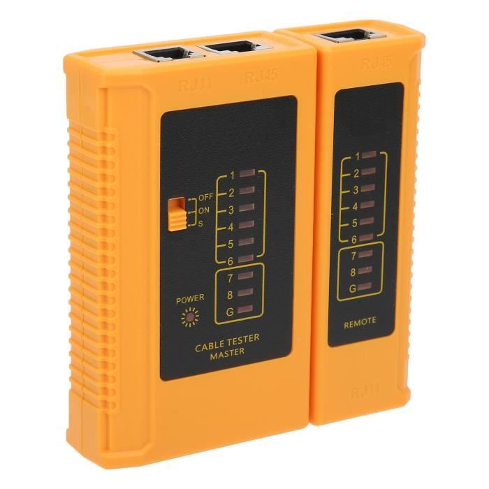 Zerone testeur de réseau portable Testeur de réseau mini portable pour ...