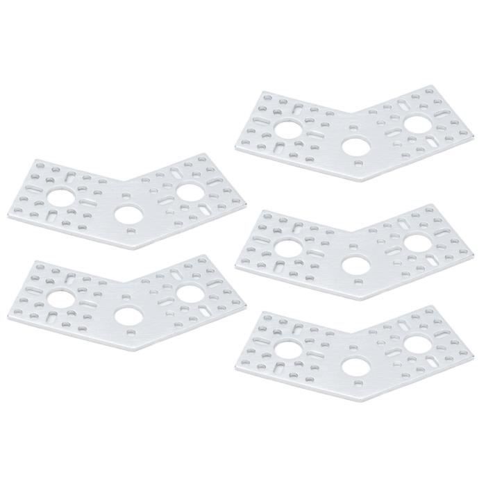 Plaques de grille de trous 5PCS support de modèle de trou en alliage d ...