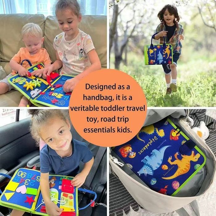 DAITY Busy Board Jouet Montessori Bébé 1-5 Ans - Jeux Planche ...