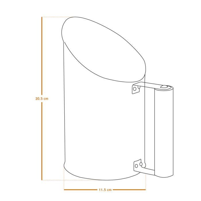 Pelle à granulés, pellets en fer de zinc et poignée en bois - 1.5L ...