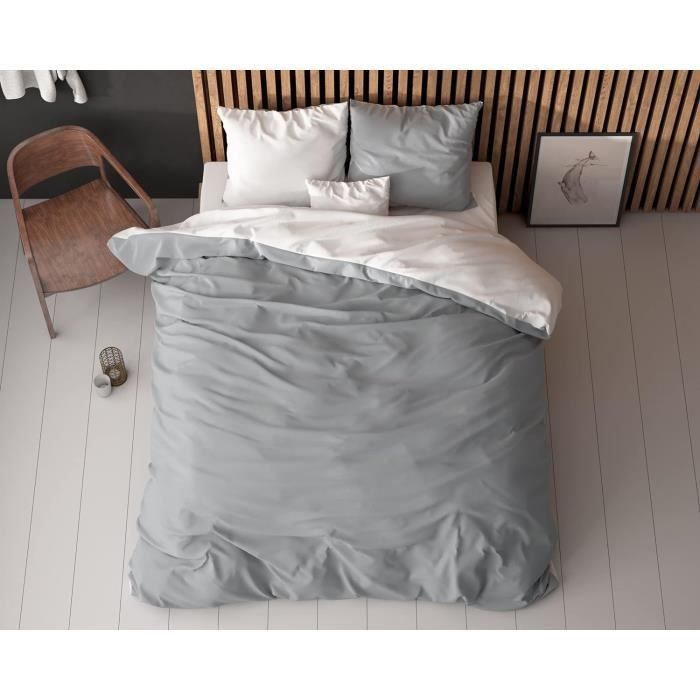 Sleeptime \U200E Parure De Lit 100% Coton 135 Cm X 200 Cm 4 Pièces ...