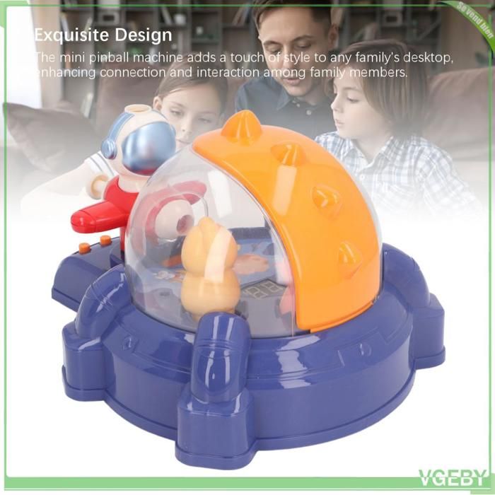 Fafeicy mini flipper Machine de jeux de flipper avec système de ...