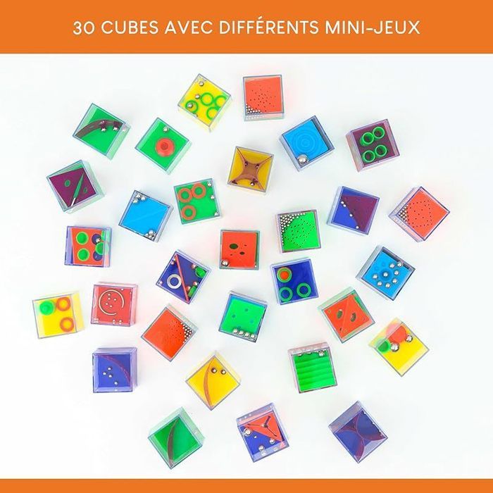 Cubes Casse Tete Enfant, Pack 30 Cadeau Anniversaire Enfants Invites ...