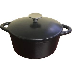 Cocotte en fonte citrouille - Cdiscount
