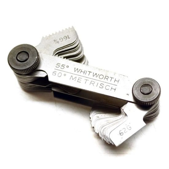 Filetage Whitworth & métrique/jauge de pas de vis TE121 - Cdiscount ...