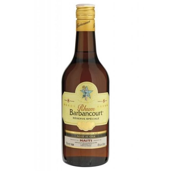 Barbancourt 8 ans Haïti Rhum - La cave Cdiscount
