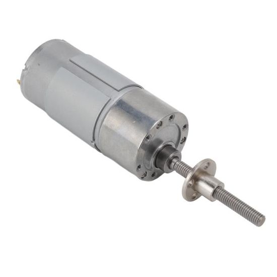 EIF Motoréducteur DC M6x50 Filetage autobloquant en alliage d'aluminium ...