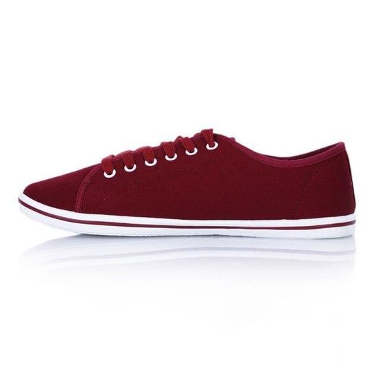 TENNIS CLASSIC Rouge Foncé - Cou... Rouge Rouge - Cdiscount Chaussures