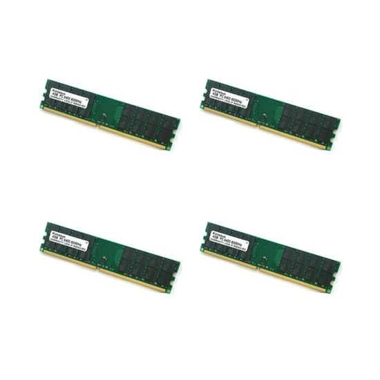 4X RAM DDR2 4Gb 800MHz Ddr2 800 4Gb Mémoire Ddr2 4G pour Accessoires PC ...