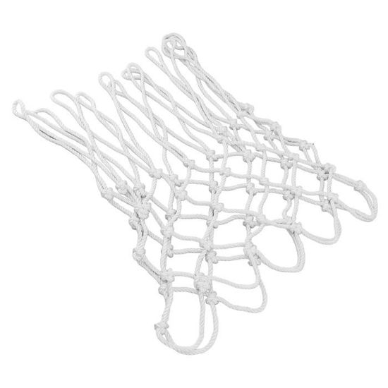 YOSOO Filet de basketball résistant aux intempéries en polyester blanc ...