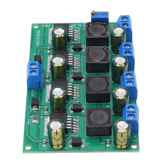YOSOO Convertisseur abaisseur Buck Converter 3A Multi Channel 3.3V 5V ...