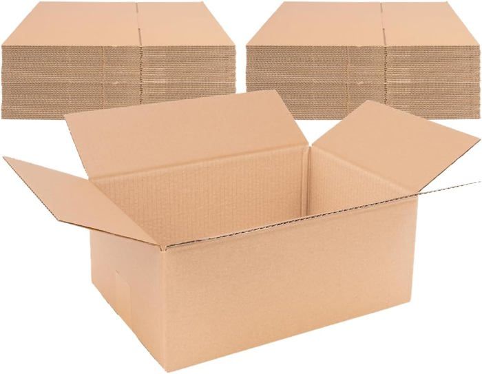 Verpacking 100 cartons pliants 350 x 240 x 150 mm Cartons d'expédition ...