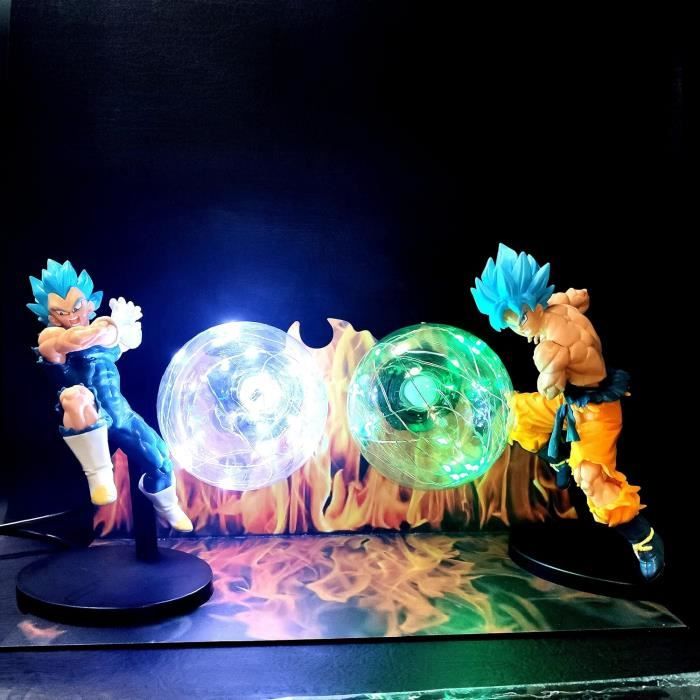 Lumière Led Dragon Ball Z Lumière Goku Power Bomb Creative Lampe De Table Lumière Décorative Dbz ...