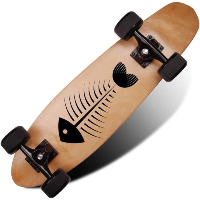 Planche à roulettes, Planche à roulettes rétro complète 24"(61Cm) X6 ...