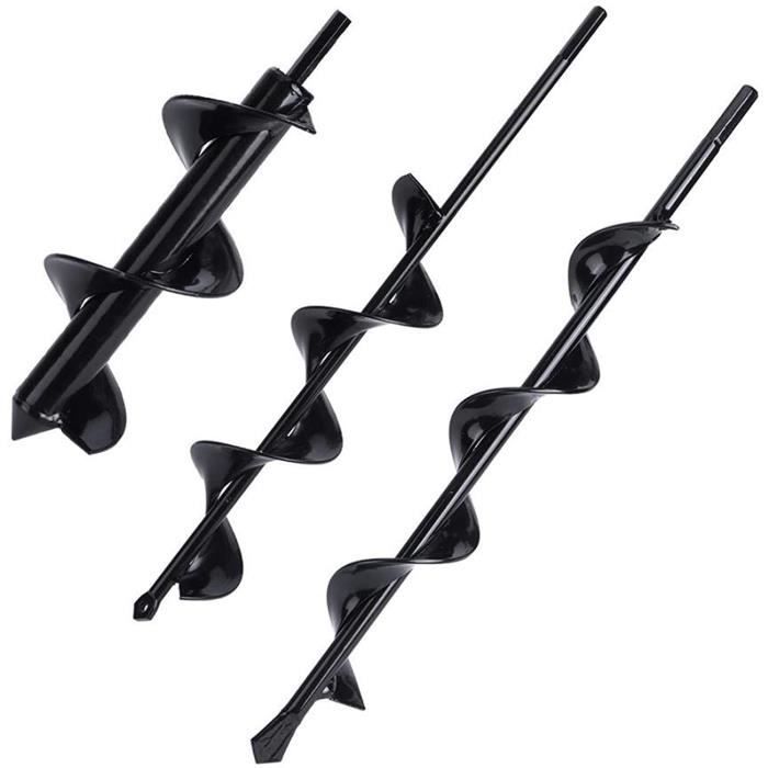 Foreuse tarière Outil de jardin Plantation Vis sans fin Trou Mèche ...