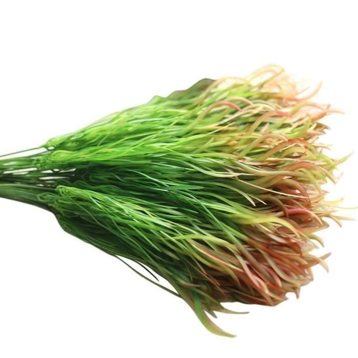 Faux gazon artificiel Feuille plat Ensemble Simulation Leave Wedding ...