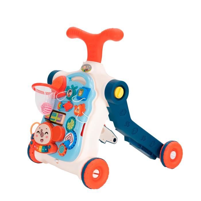 Trotteur pour Enfants Évolutif Robincool Musical Stroller 50x38x60 cm ...