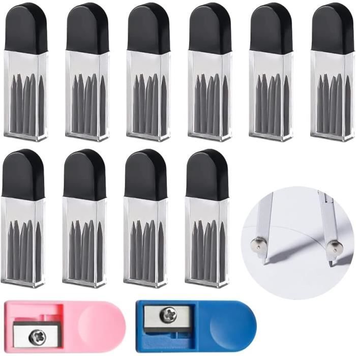 Lot De 100 Compas De Recharges, Mines Pour Compas, Recharges Pour ...