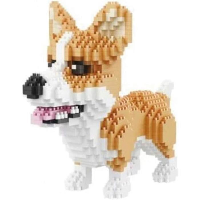 Chien Corgi Gallois Pembroke. Figure À Assembler Avec Des Nanoblocs. 1380 Pièces.[b204 ...