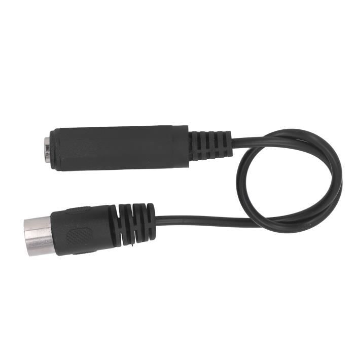 Cikonielf Câble adaptateur MIDI 6 Câble adaptateur MIDI femelle à 5 ...
