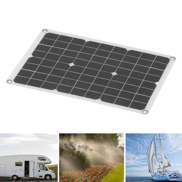 HURRISE Panneau de chargeur solaire Panneau de Cellules Solaires, Chargeur de Panneau Solaire ...