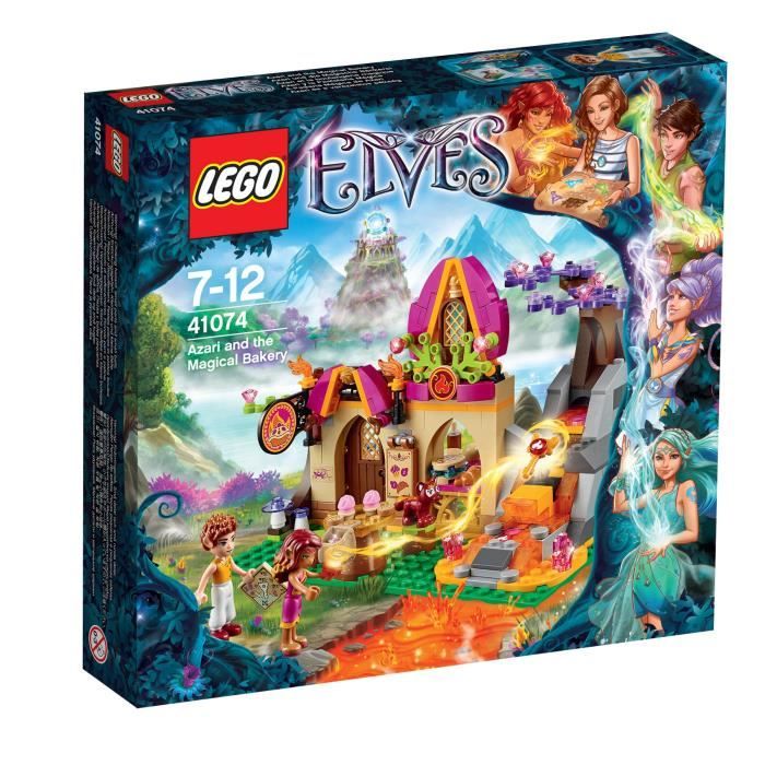 LEGO® Elves 41074 Azari et la Boulangerie Magique - Cdiscount Jeux - Jouets