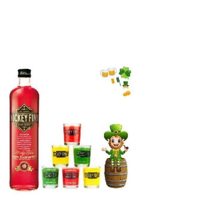 SPIRITUEUX - BOX MICKEY FINN'S RASPBERRY - La cave Cdiscount