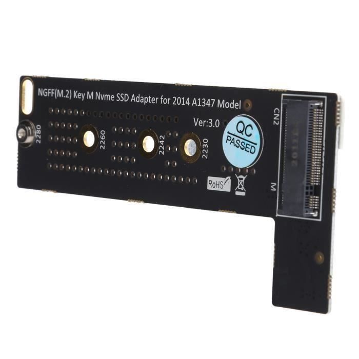 HAOLIP-Tbest Convertisseur SSD M2 NGFF M‑Key NVME M2 NGFF M‑Key NVME Module adaptateur de carte ...