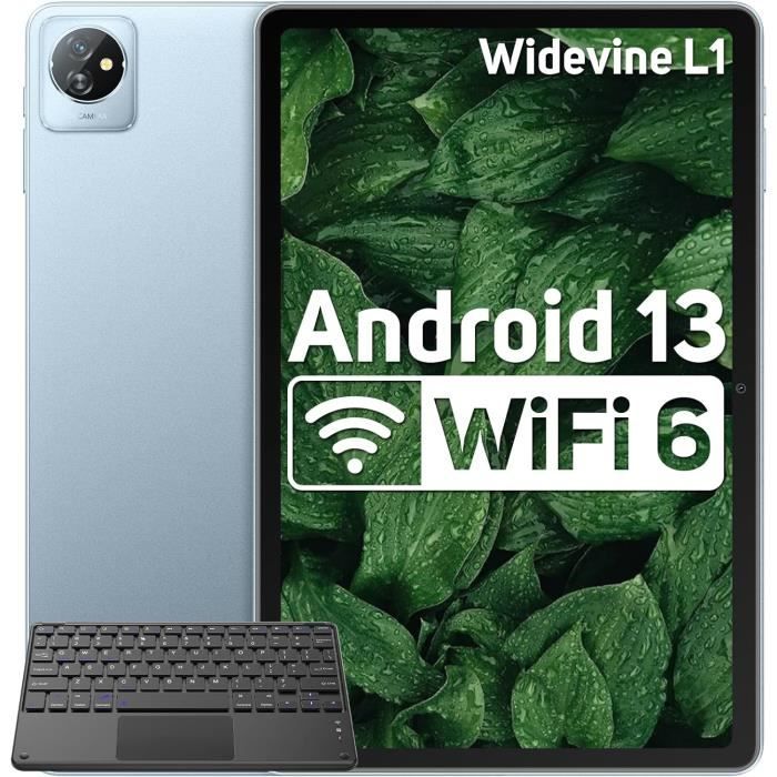 Tab 70 Tablette Android 13, Wifi 6 Tablette Tactile 10,1 Pouces 8+64Go(2To Tf)6580Mah-Bluetooth ...