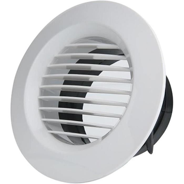 Grille d'aération ron- Moustiquaire extérieure - Pour bain, bureau ...