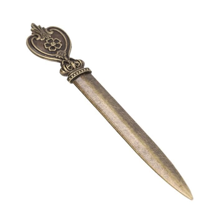 TMISHION ouvre-enveloppe Ouvre-lettres Rétro Élégant Léger Compact ...