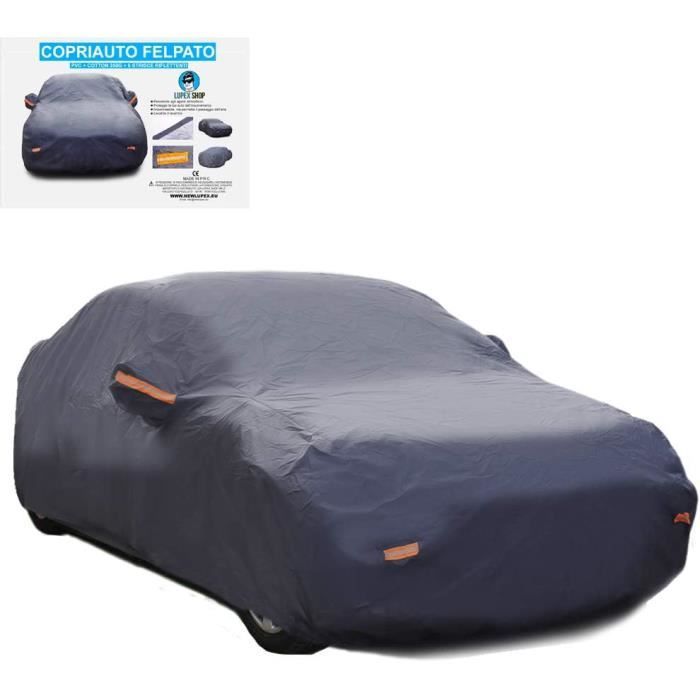 Housse Couvre-Voiture Molletonnée 250 G, Imperméable Avec Double ...