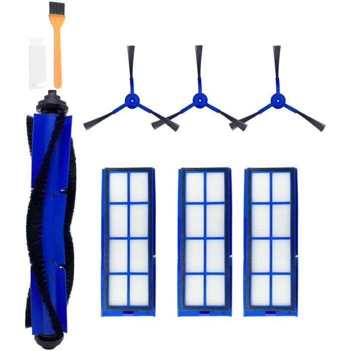Balayeuse Robot Rouleau Brosse Côté Brosse Filtre Vadrouille Chiffons ...